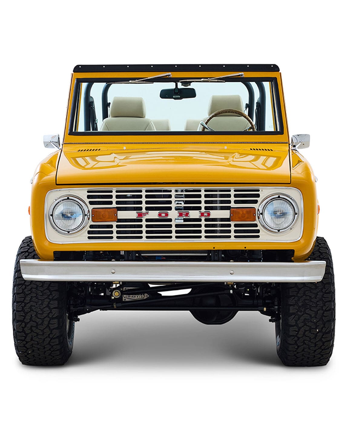 1975 Yellow Ford Bronco | 1975 Classic Ford Bronco - Ocean Boulevard ...