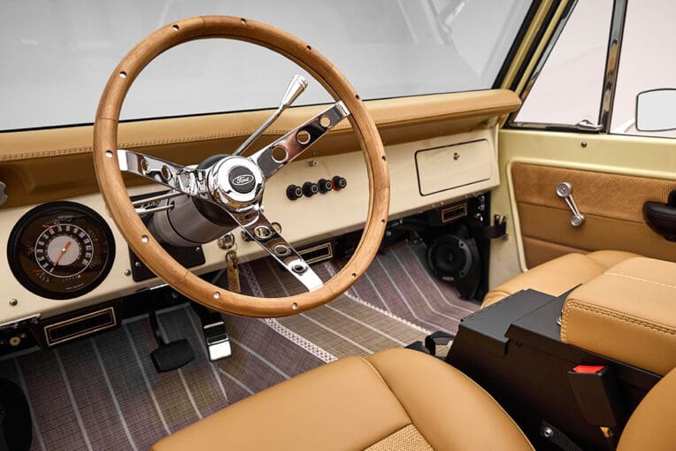 1966 Cream Yellow Ford Bronco | 1966 Classic Ford Bronco - Indian Creek ...
