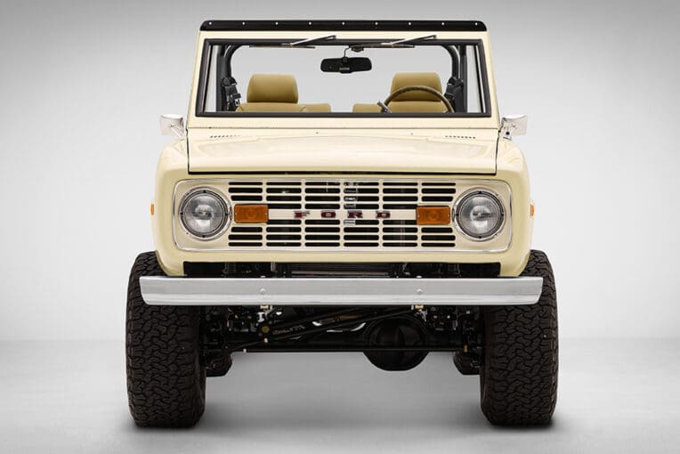 1966 Cream Yellow Ford Bronco | 1966 Classic Ford Bronco - Indian Creek ...