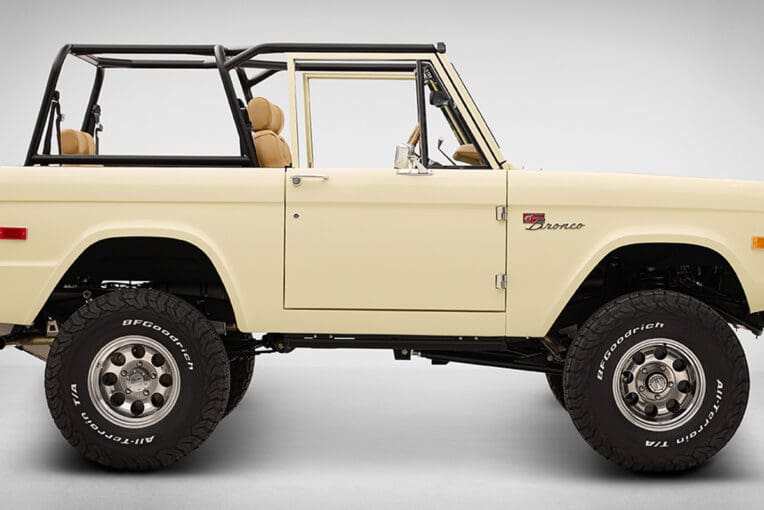 1966 Cream Yellow Ford Bronco | 1966 Classic Ford Bronco - Indian Creek ...