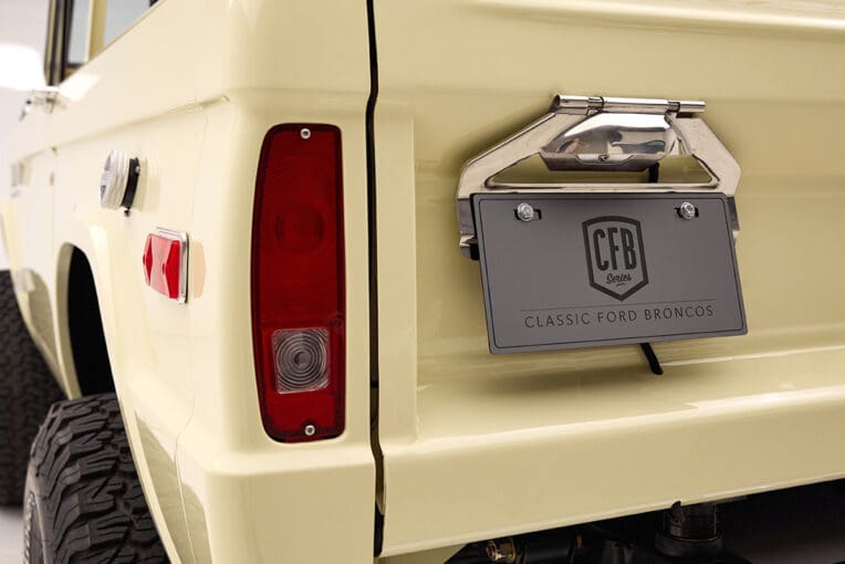 1966 Cream Yellow Ford Bronco | 1966 Classic Ford Bronco - Indian Creek ...