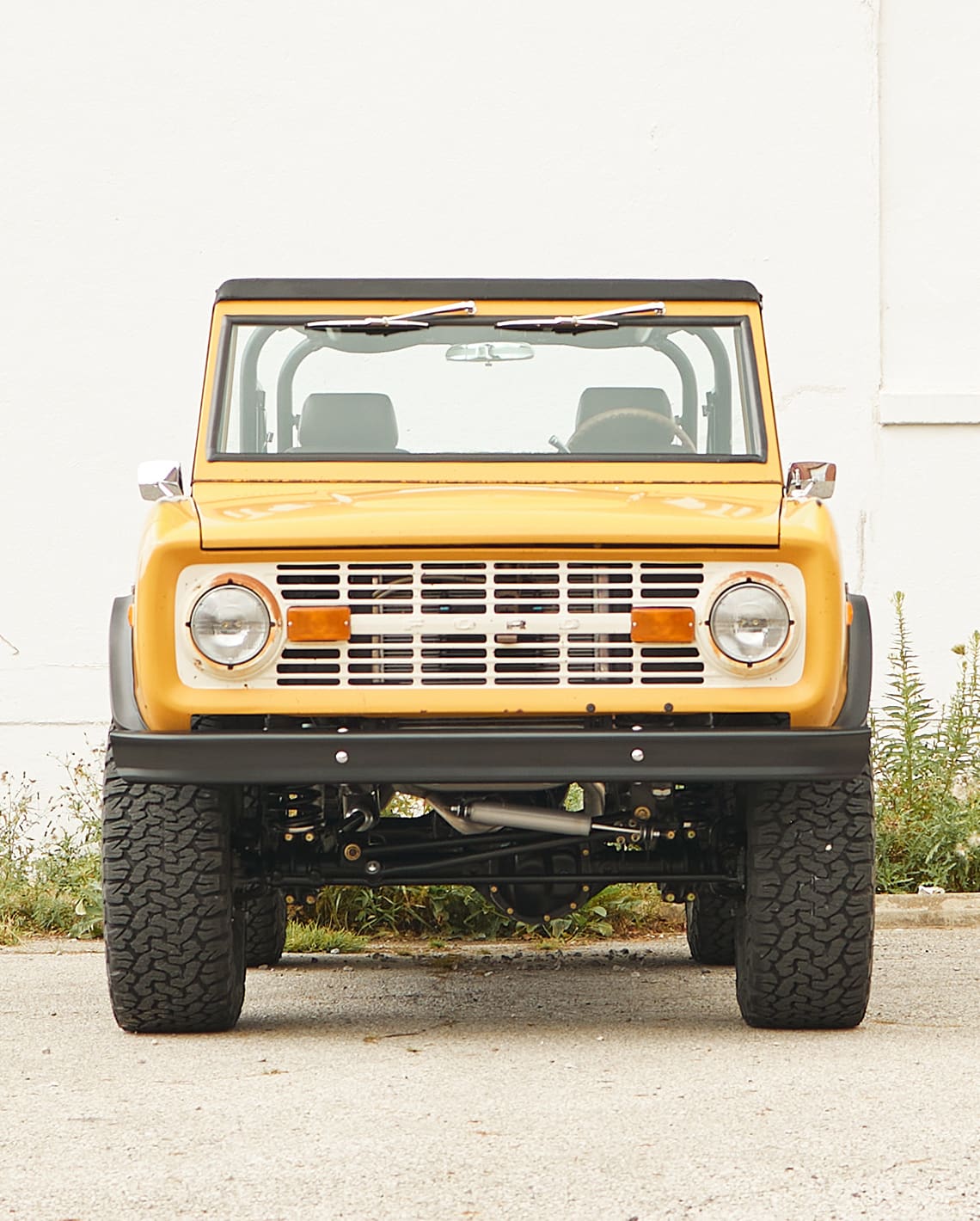 1966 Yellow Ford Bronco | 1966 Classic Ford Bronco - Patina Yellow ...