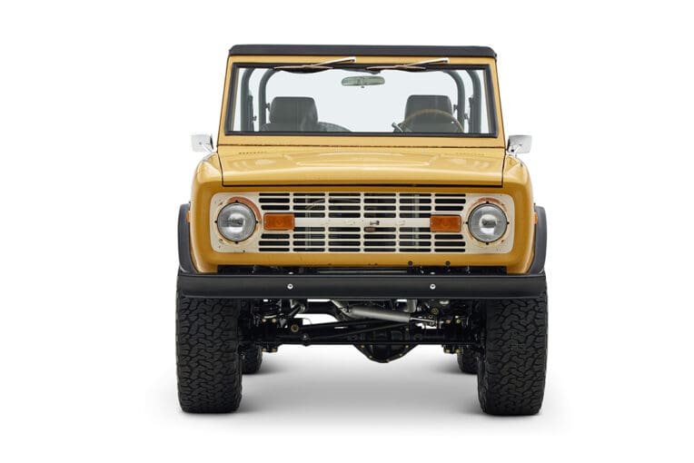 1966 Yellow Ford Bronco | 1966 Classic Ford Bronco - Patina Yellow ...