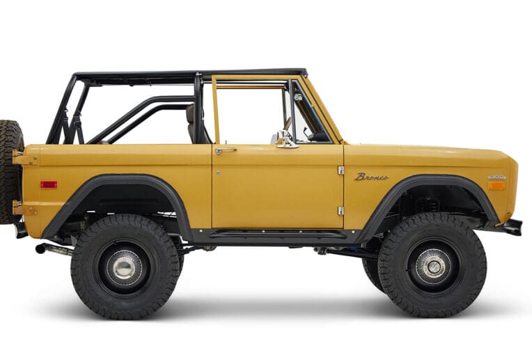 1966 Yellow Ford Bronco | 1966 Classic Ford Bronco - Patina Yellow ...