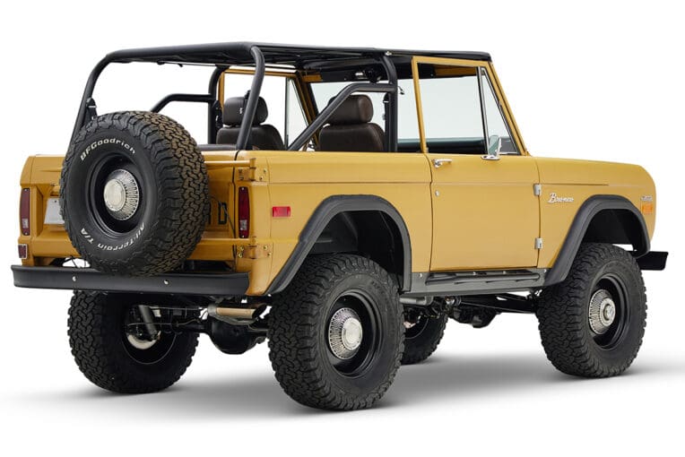 1966 Yellow Ford Bronco | 1966 Classic Ford Bronco - Patina Yellow ...