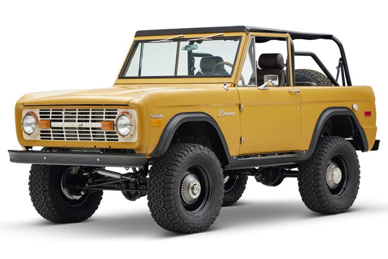 1966 Yellow Ford Bronco | 1966 Classic Ford Bronco - Patina Yellow ...