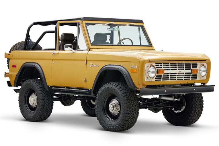 1966 Yellow Ford Bronco | 1966 Classic Ford Bronco - Patina Yellow ...