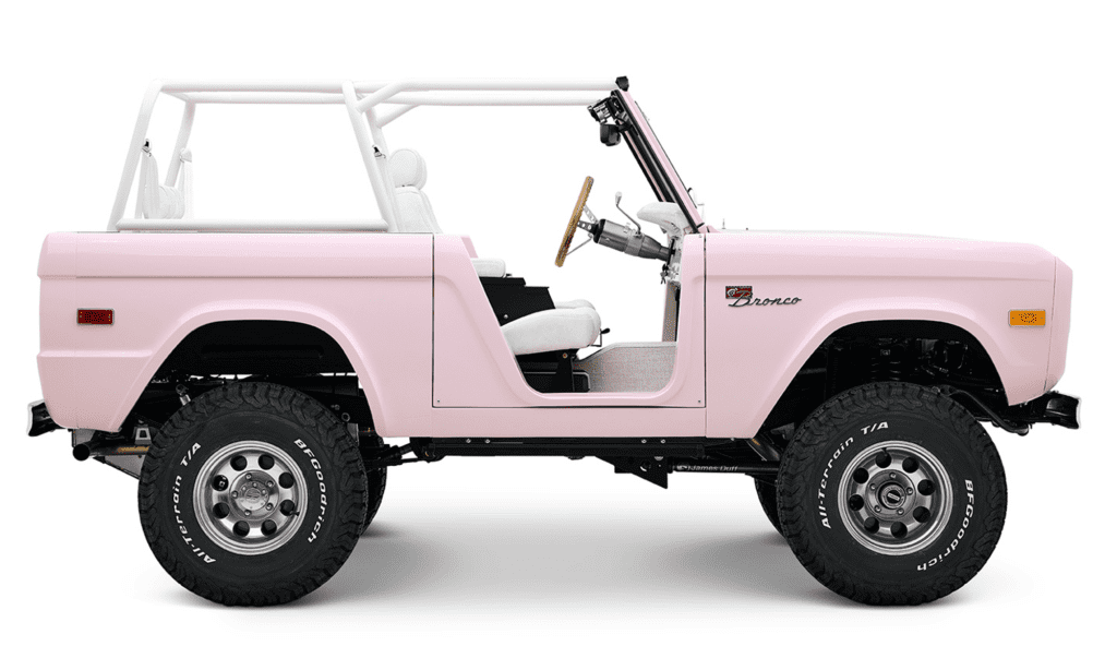 1966 Pink Classic Ford Bronco - Build To Order | Classic Ford Broncos